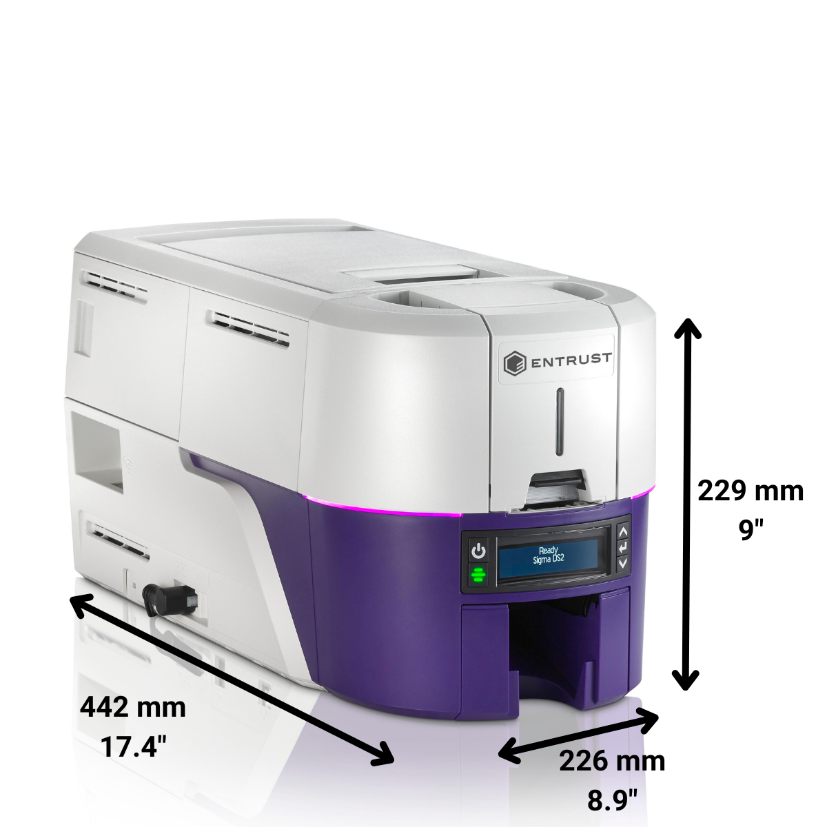 ENTRUST SIGMA DS2 ID CARD PRINTER | 525301-001 – cards-x GmbH