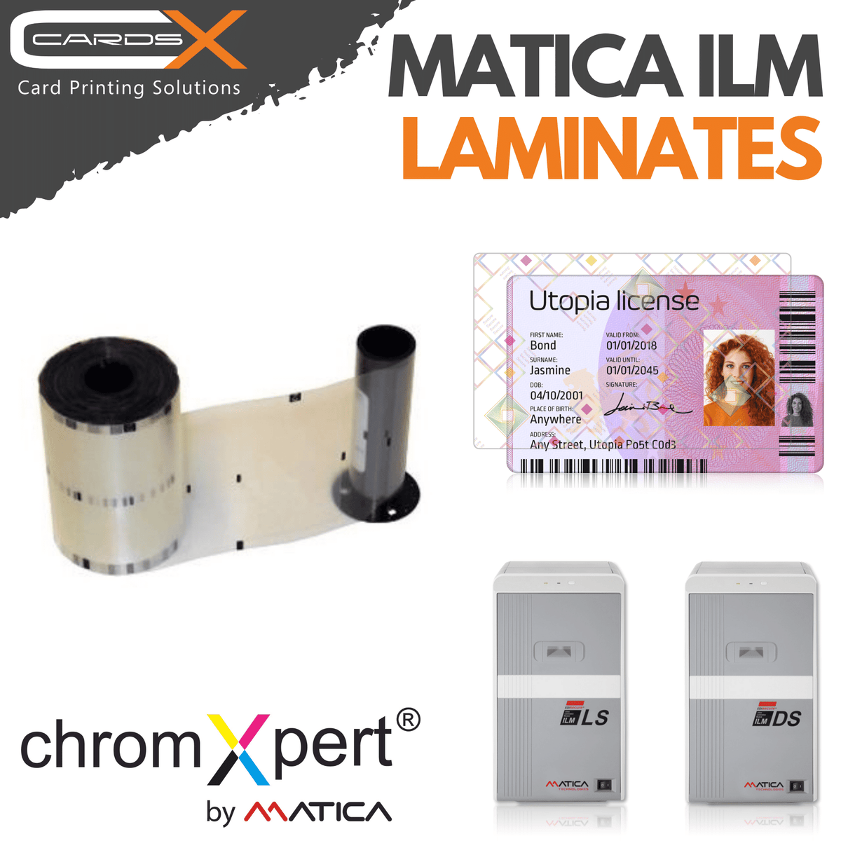 Matica ILM Kundenspezifisches Holo Overlay - 1250 Kartenseiten (PR2082 ...